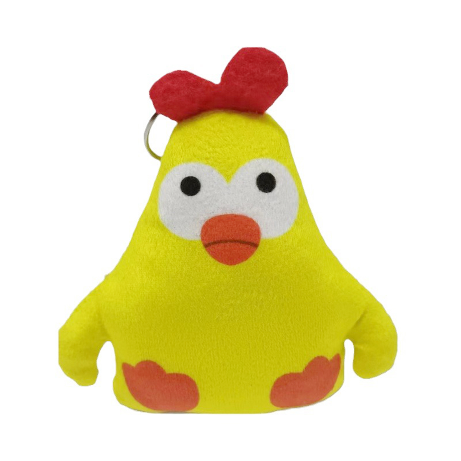 Kinaerty Press Singing Plush Chick Toy with Keyring Stuffed Talking ...