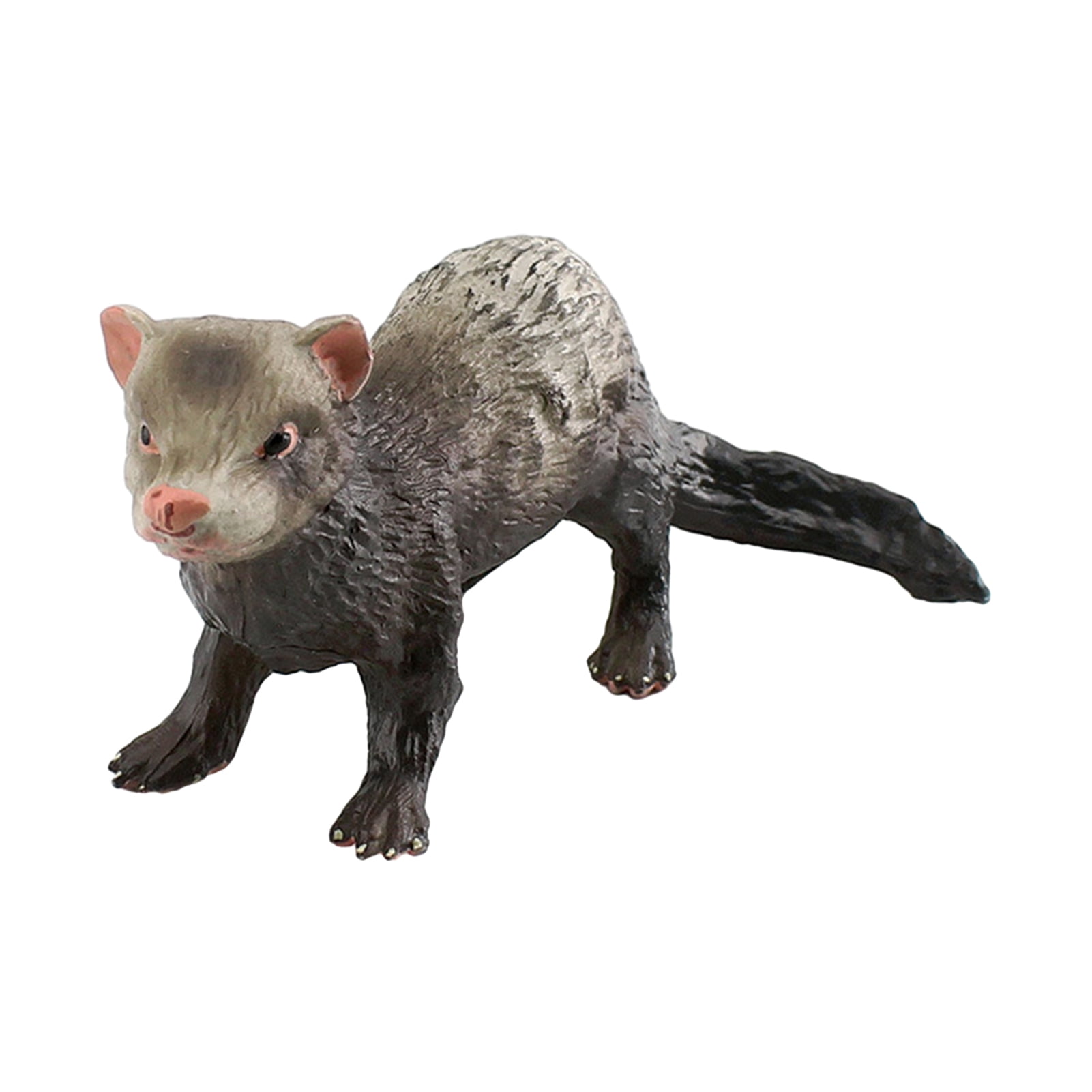 Kinaerty Realistic Animal Figurine Leopard Cat Red Panda Mouse Platypus ...
