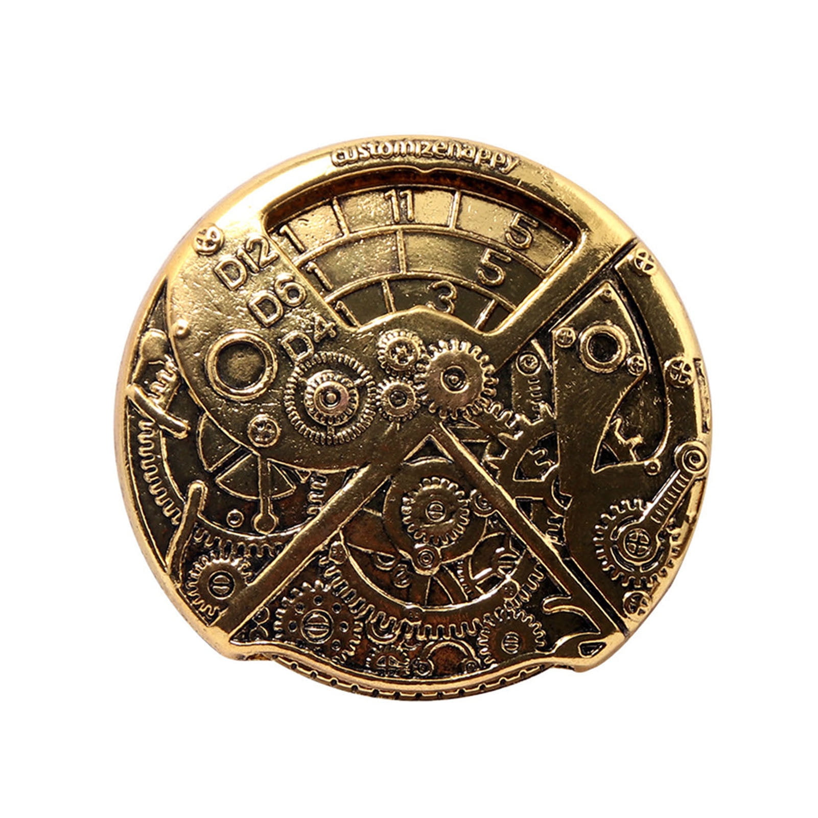 Kinaerty Rotary Number Gear Coin Dice Educational Dice Fidget Toy ...