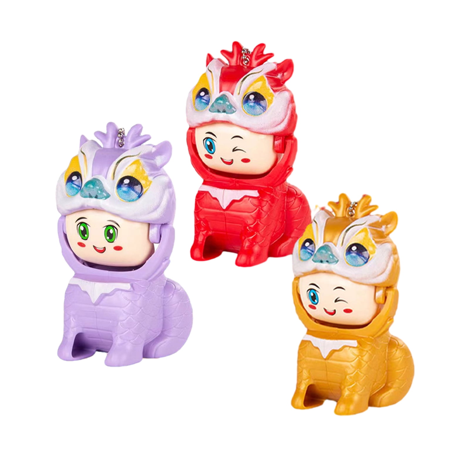 Kinaerty Sichuan Opera Face Changing Doll with 4 Facial Makeups Chinese Folklore Peking Opera ...