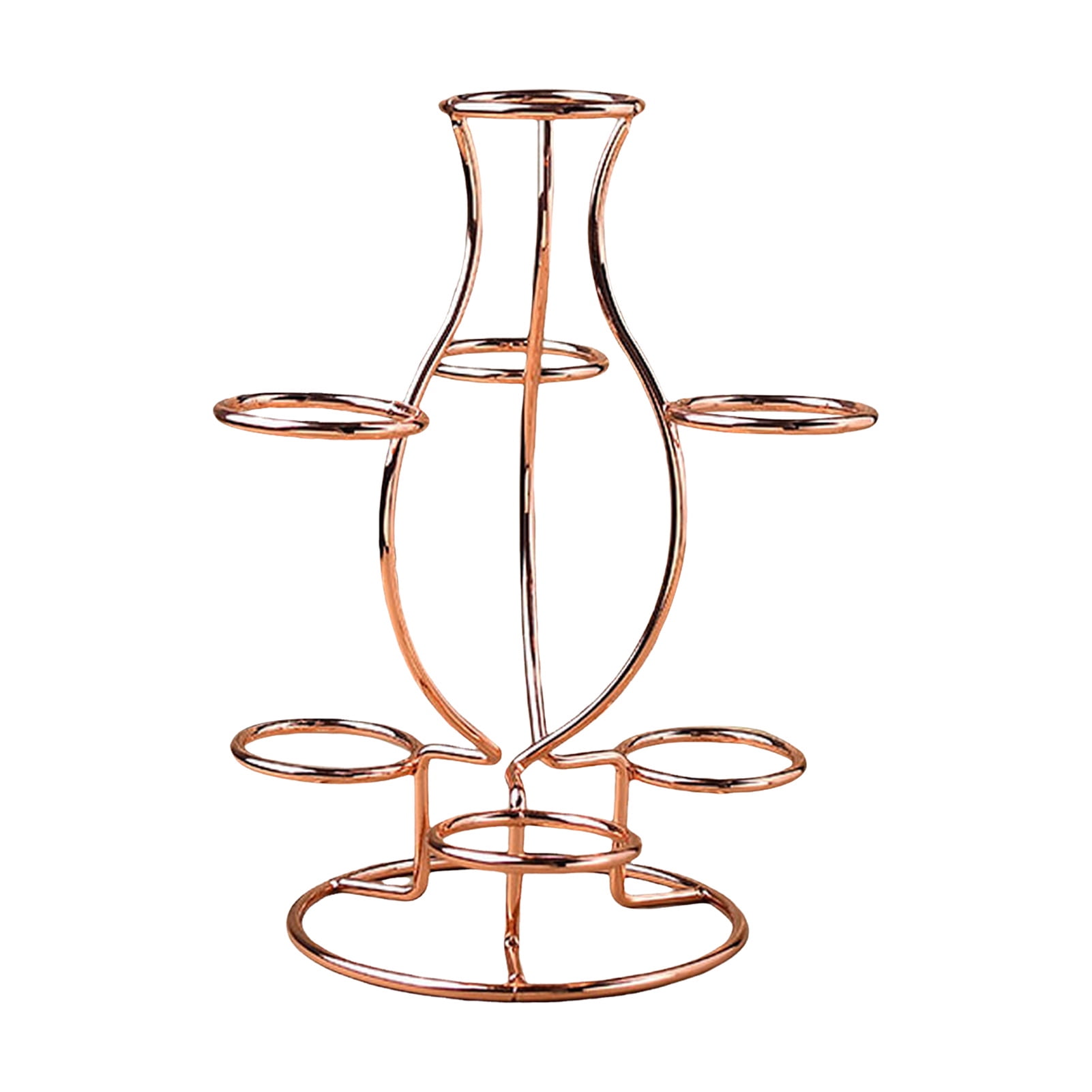 Kinaerty Sphere Metal Display Stand 7 Faux Crystal Ball Decorative ...