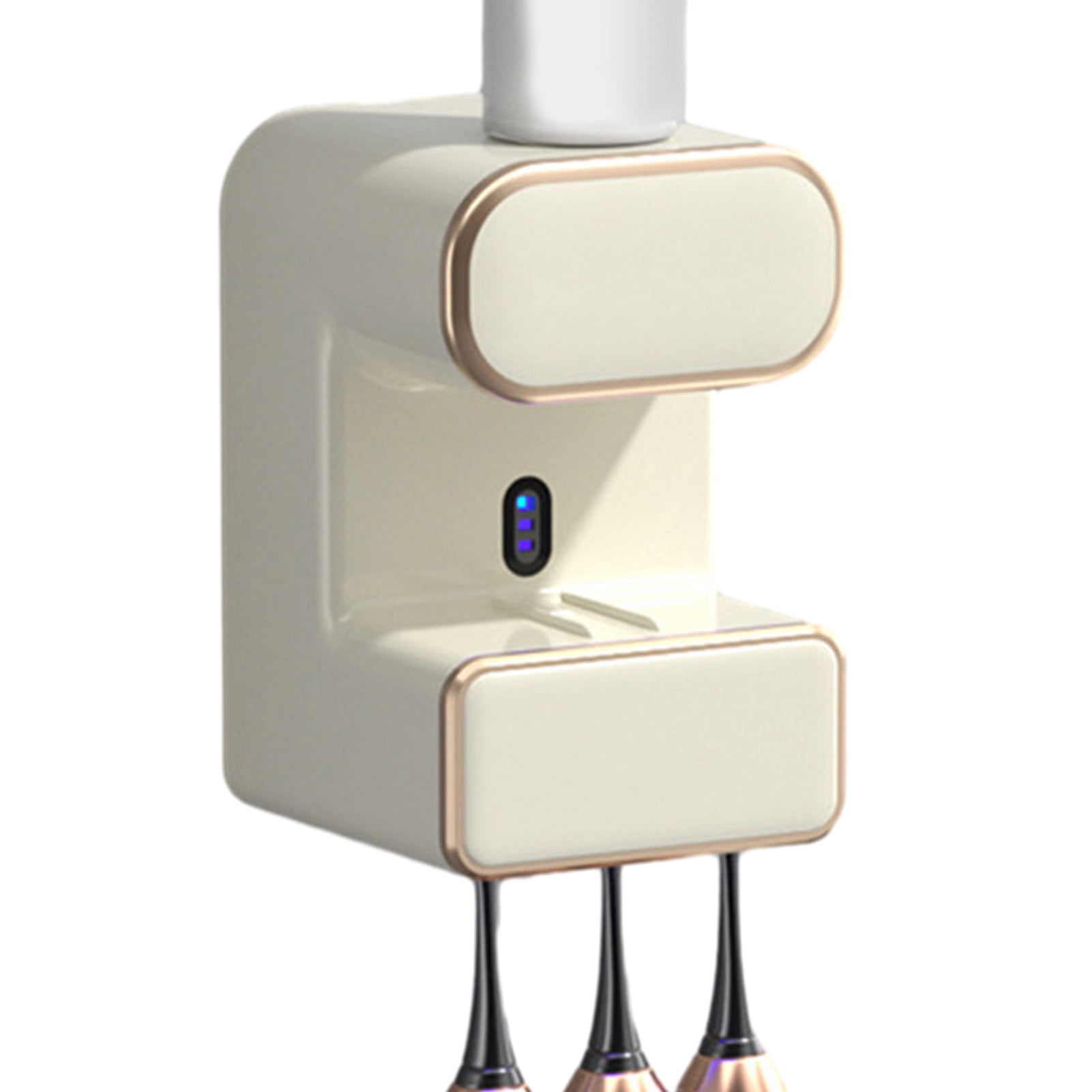 Kinaerty Toothpaste Squeezer Electric Automatic Sensor Wall-mounted ...