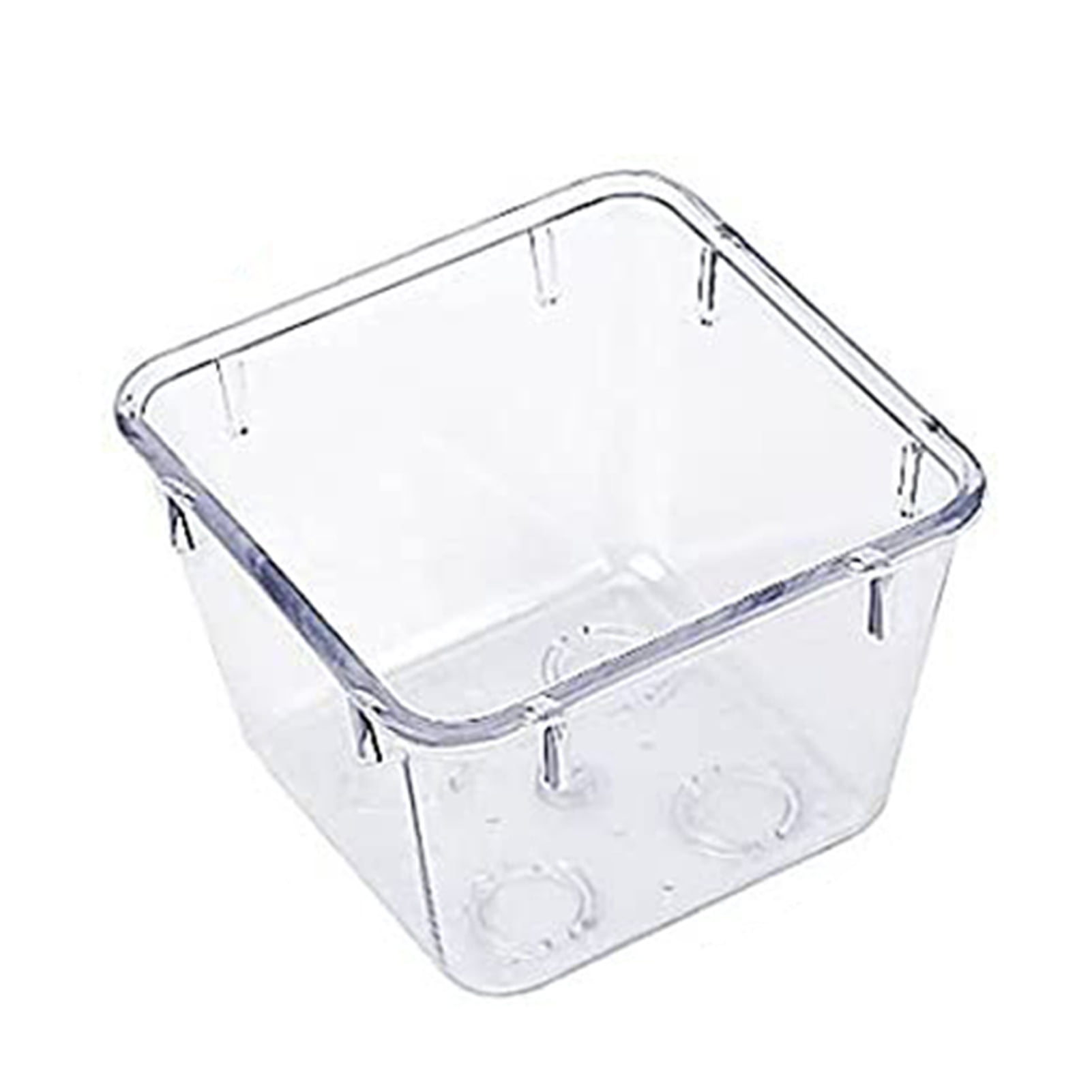 Kinaerty Transparent Drawer Storage Box Clear Acrylic Drawer Organizer ...