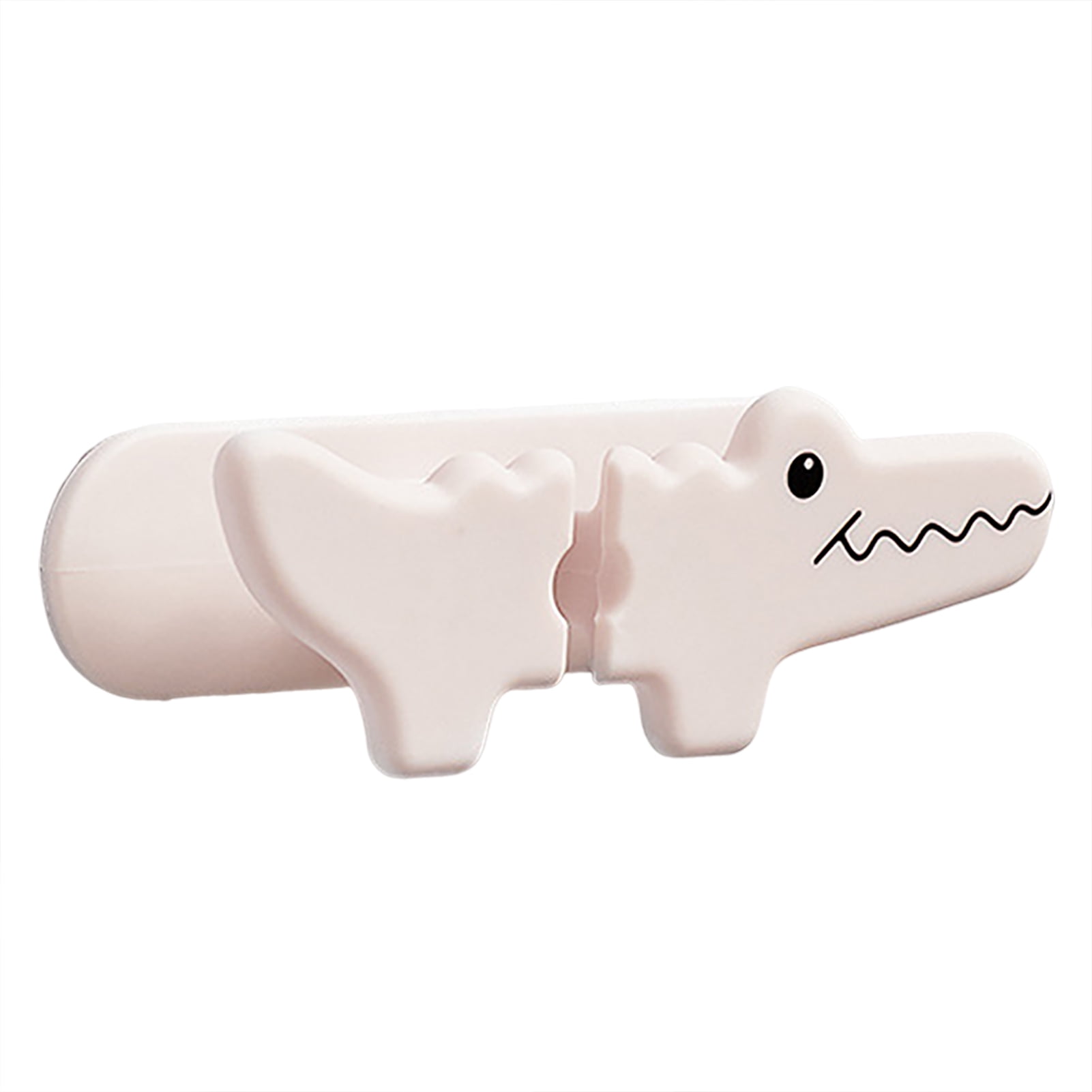 Kinaerty Wire Cord Organizer Holder Punch Free Crocodile Shape Cord ...