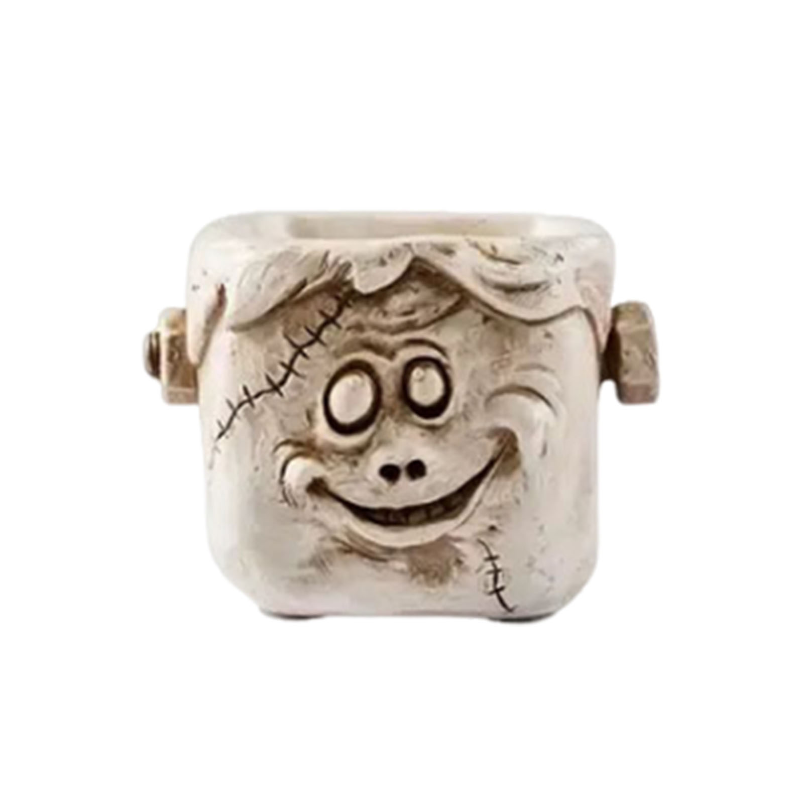 Kinaerty Zombie Face Planter Pot Indoor Outdoor Plants Vegetable Herb ...