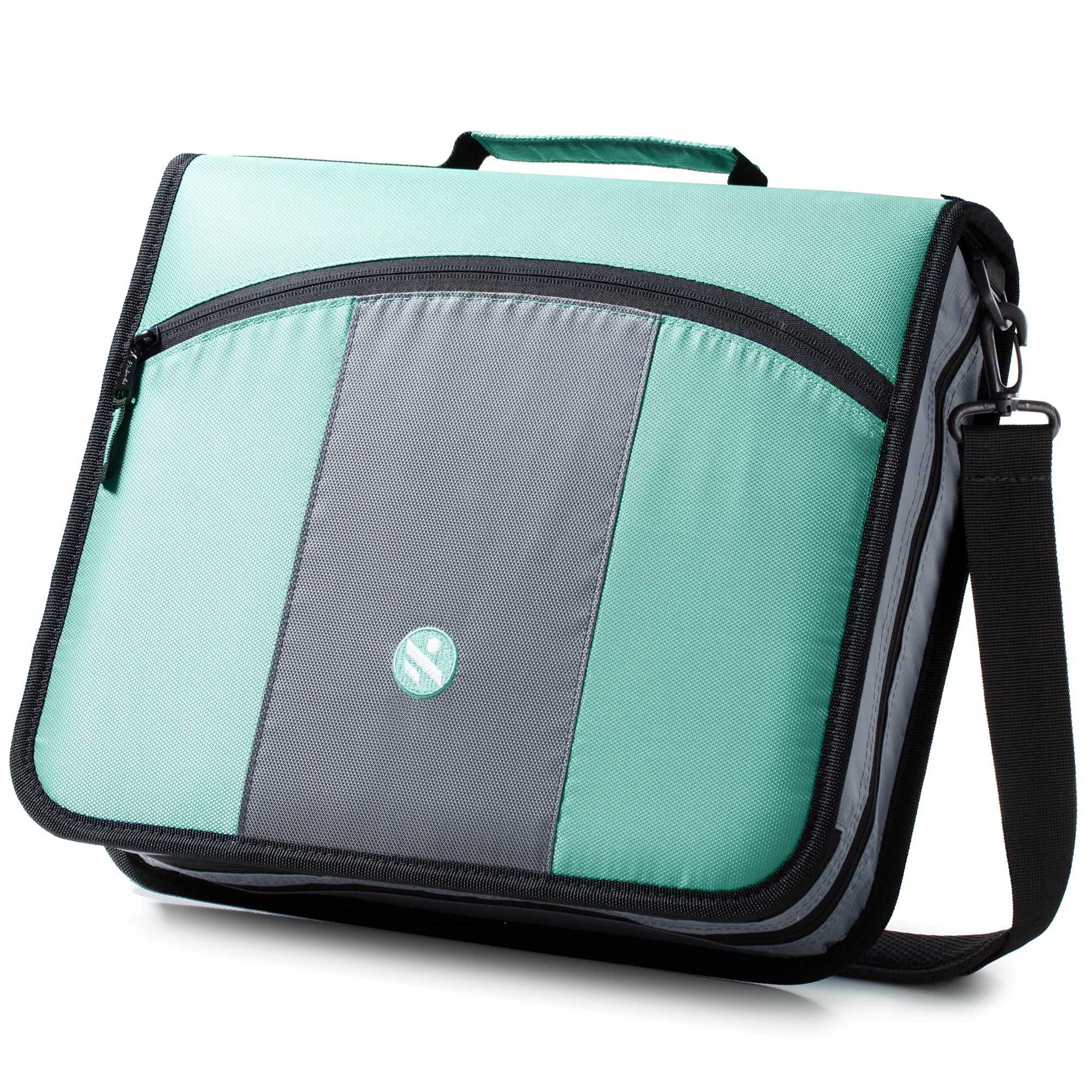 Kinbashi 3 Inch 3 Rings Zipper Binder, Round Ring Binder with Expanding ...