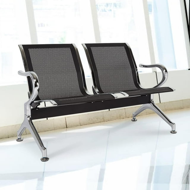 Kinbor 2-Seat Guest Chairs Office Furniture Reception Waiting Chair ...