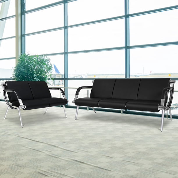 Kinbor 5-Seat Office Reception Waiting Room Chair, 2Pcs Office Guest ...