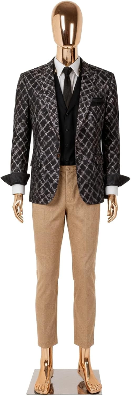 Kinbor 6Ft Full Body Male Mannequin - Tall Male Mannequin with Stable ...