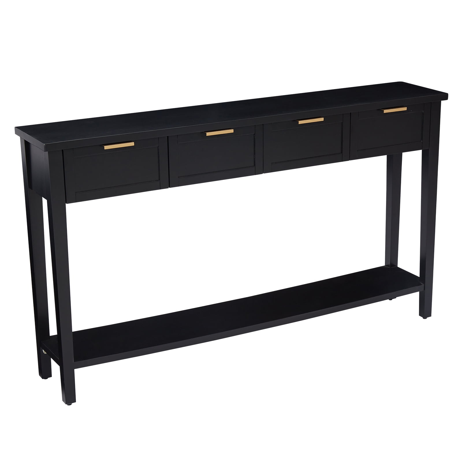 Kinbor Modern Long, Narrow Entryway Console Table, Wooden Sofa Table ...