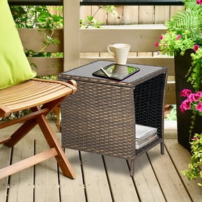 Wicker End Tables