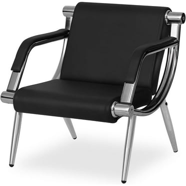 Kinbor 3-Seat Waiting Room Chairs Reception Furniture, PU Leather Chair ...