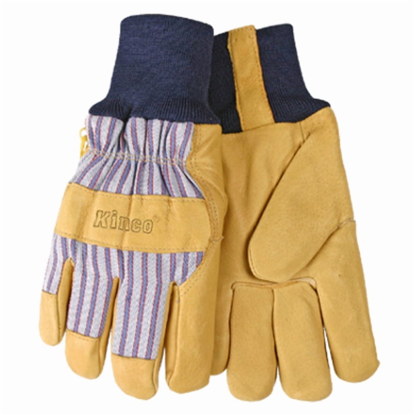 Kinco® 1927KW Top Grain Pigskin Palm, Insulated Knit Wrist Gloves ...