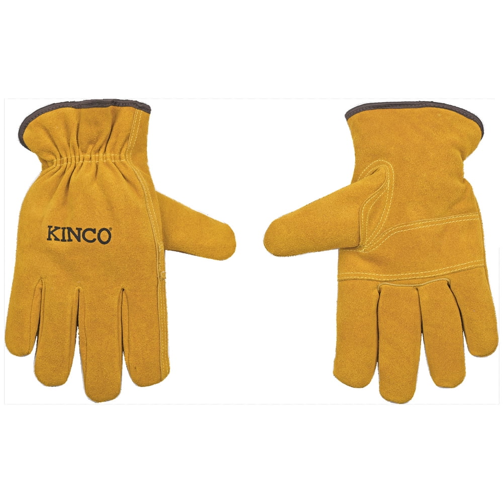 Kinco 51PL-L Lined Split Cowhide Leather Driver Gloves, Large - Walmart.com
