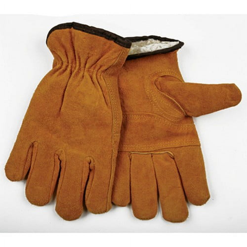 Kinco Men's XL Suede Cowhide Pile Lined Winter Work Glove 51PL-XL ...