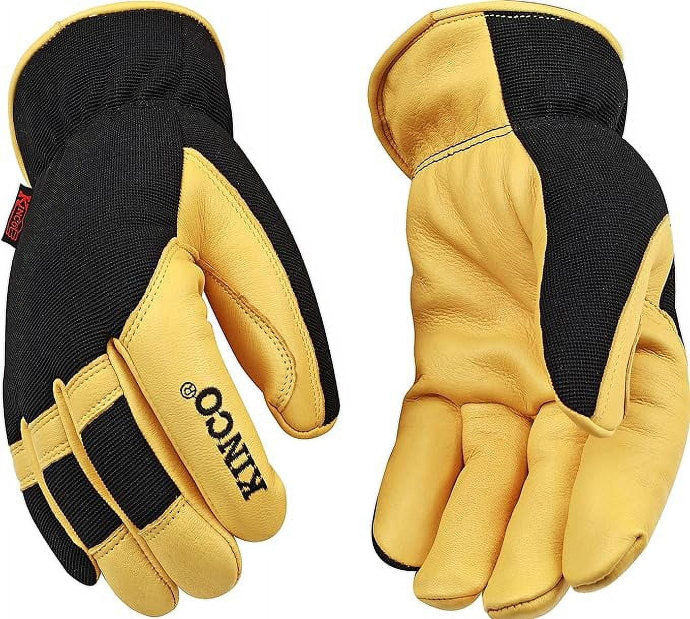 Kinco Lined Premium Hybrid Leather Work Gloves, Heatkeep™ (Style No. 101HK) - Walmart.com