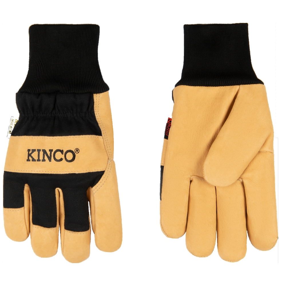 Kinco Men's Large Pigskin Leather Palm Thermal Insulated Glove 1928KW-L - Walmart.com