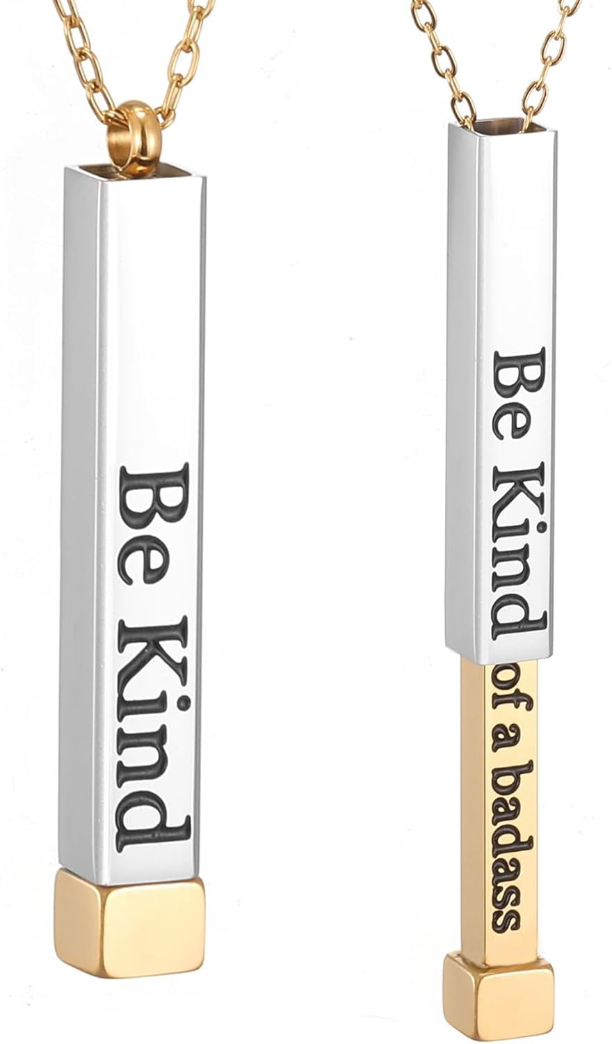 Be Kind of a B Necklaces for Women with Hidden Message To Best Friends ...