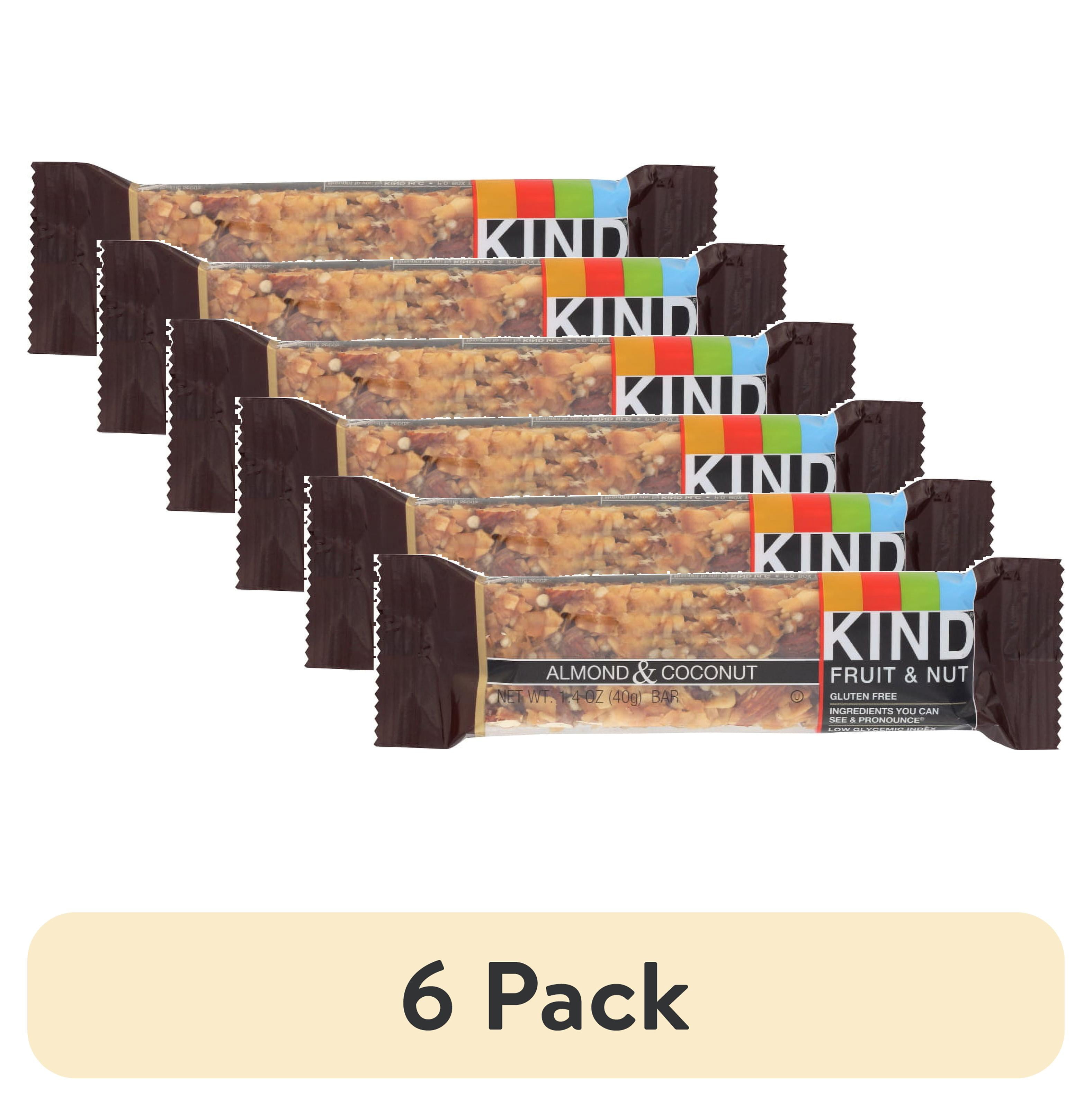 (6 pack) Kind Bar, All Natural Gluten Free, Almond & Coconut Bars, 1.4 ...