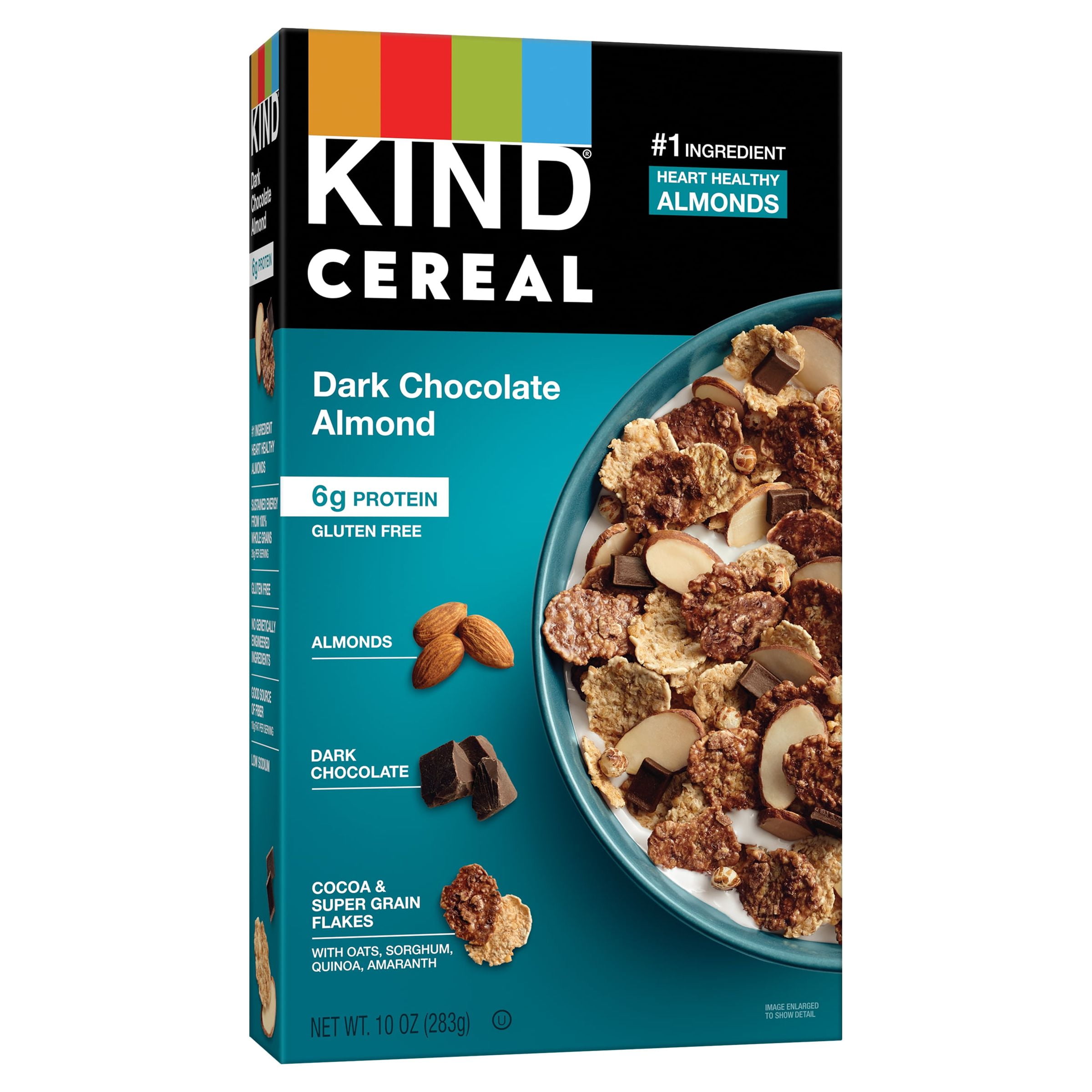 Kind Dark Chocolate Almond Cereal, 15 oz - Walmart.com