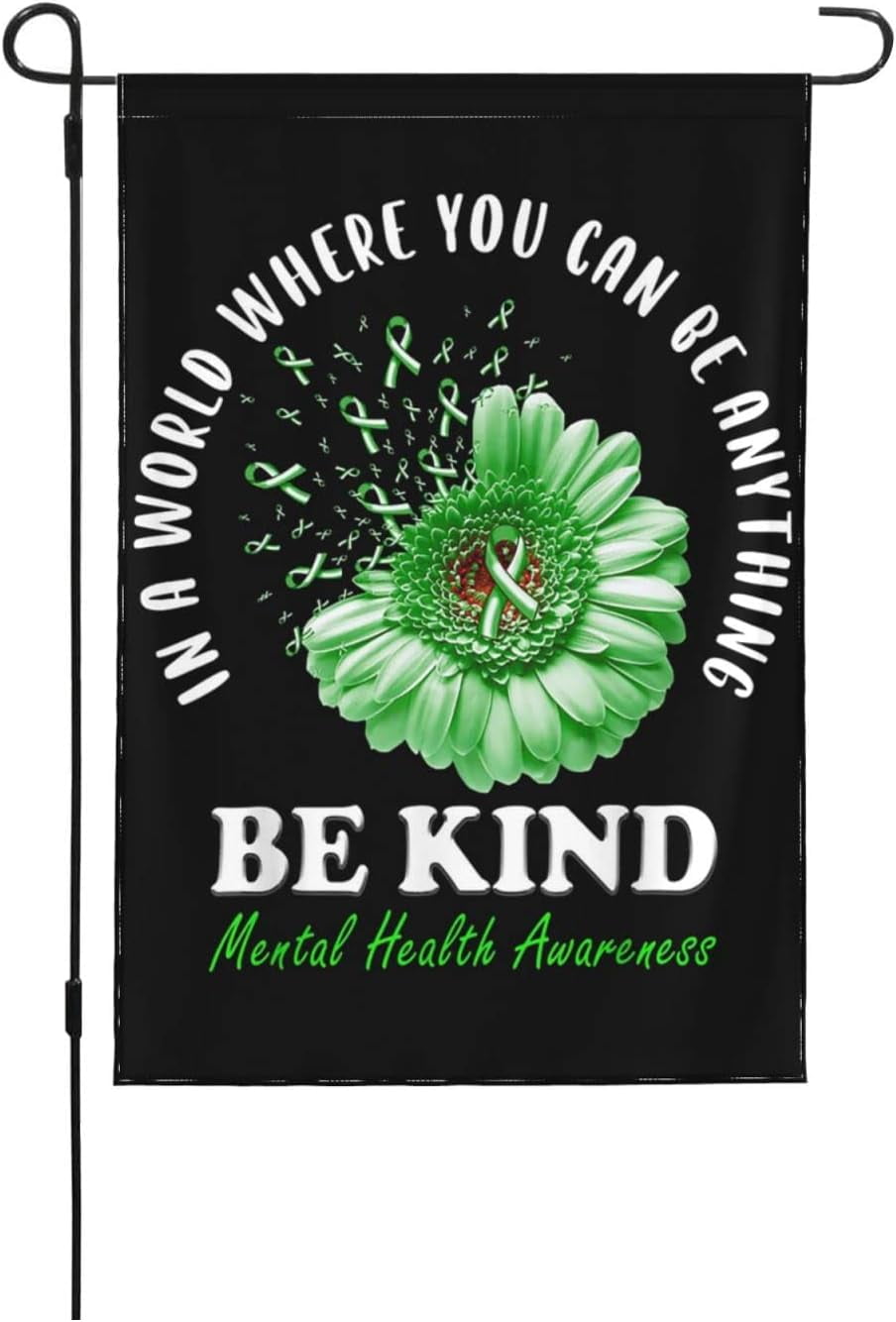 Be Kind Flag Be Kind Sunflower Mental Health Awareness Flag, Be Kind Sunflower Mental Health ...