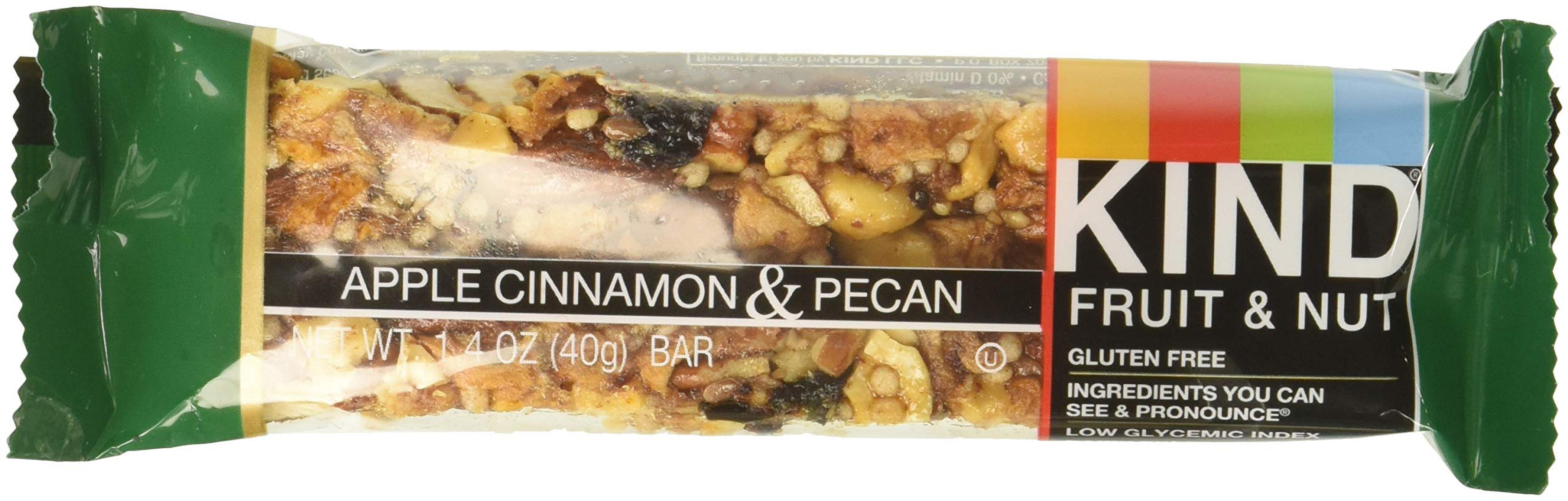 Kind Fruit & Nut Bars Bar Appl Cin & Pecan 1.4 Oz - Walmart.com