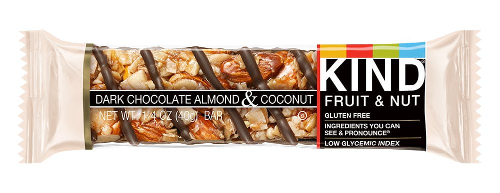 Kind Fruit & Nut Dark Chocolate Almond & Coconut Bar - 1.40 oz- Pack of ...