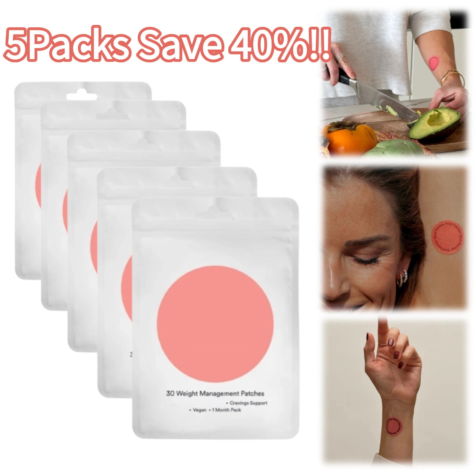 Kind GLP-1 Patches with Berberine, Chromium & Vitamin B - Slim Patch ...