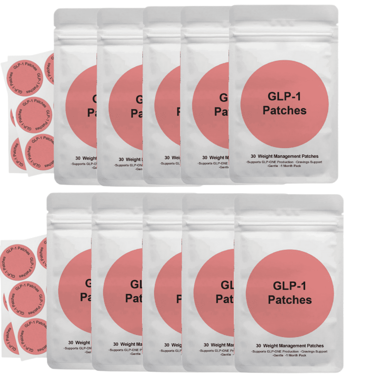 Kind Glp-1 Patches with Berberine, Chromium & Vitamin B - 8-Hour ...
