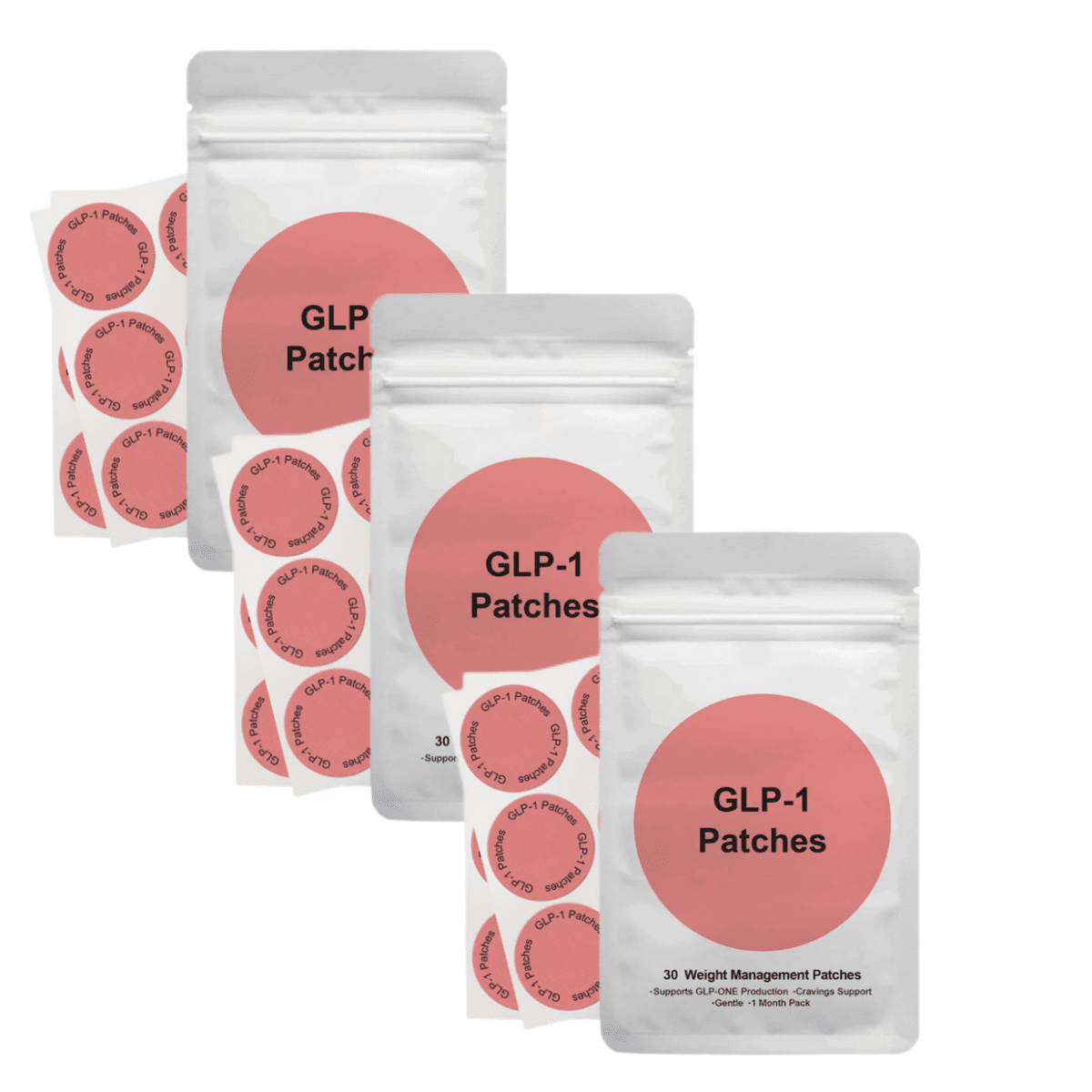 Kind Glp-1 Patches with Berberine, Chromium & Vitamin B - 8-Hour Transdermal formula for Support ...