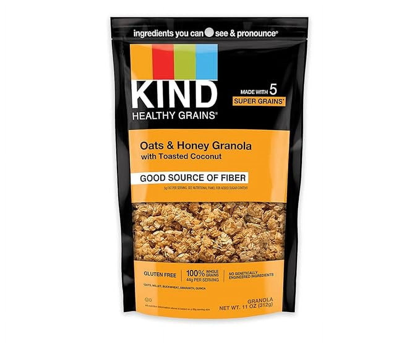 Kind, Granola Clusters, Oats And Honey, 11 Oz - Walmart.com