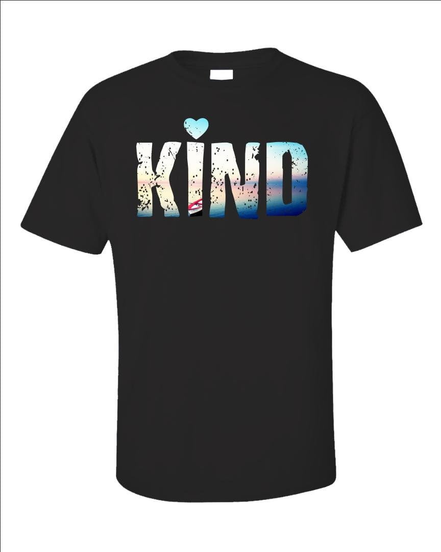 Kind Graphic Tee Shirt, Inspirational T-shirt, Positive Vibes Tee ...