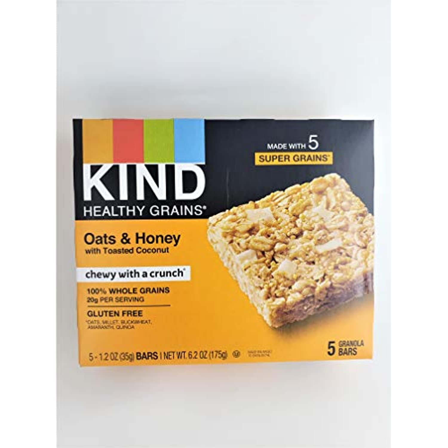 Kind Healthy Grains Bars Healthy Grains Bars - Oats & Honey With ...