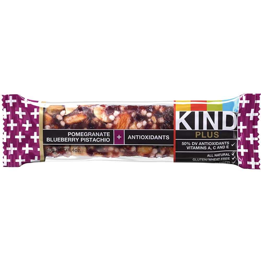 Kind Healthy Pomegranate Blueberry Pistachio Snack Bar, 1.4 Ounce -- 72 ...