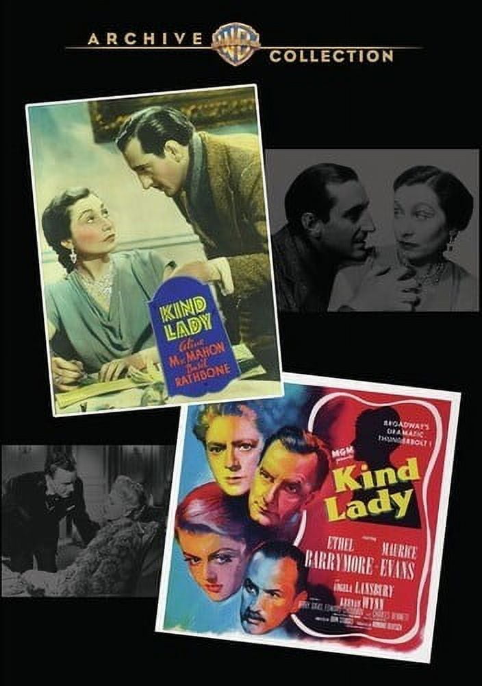 Kind Lady Double Feature (DVD), Warner Archives, Mystery & Suspense ...