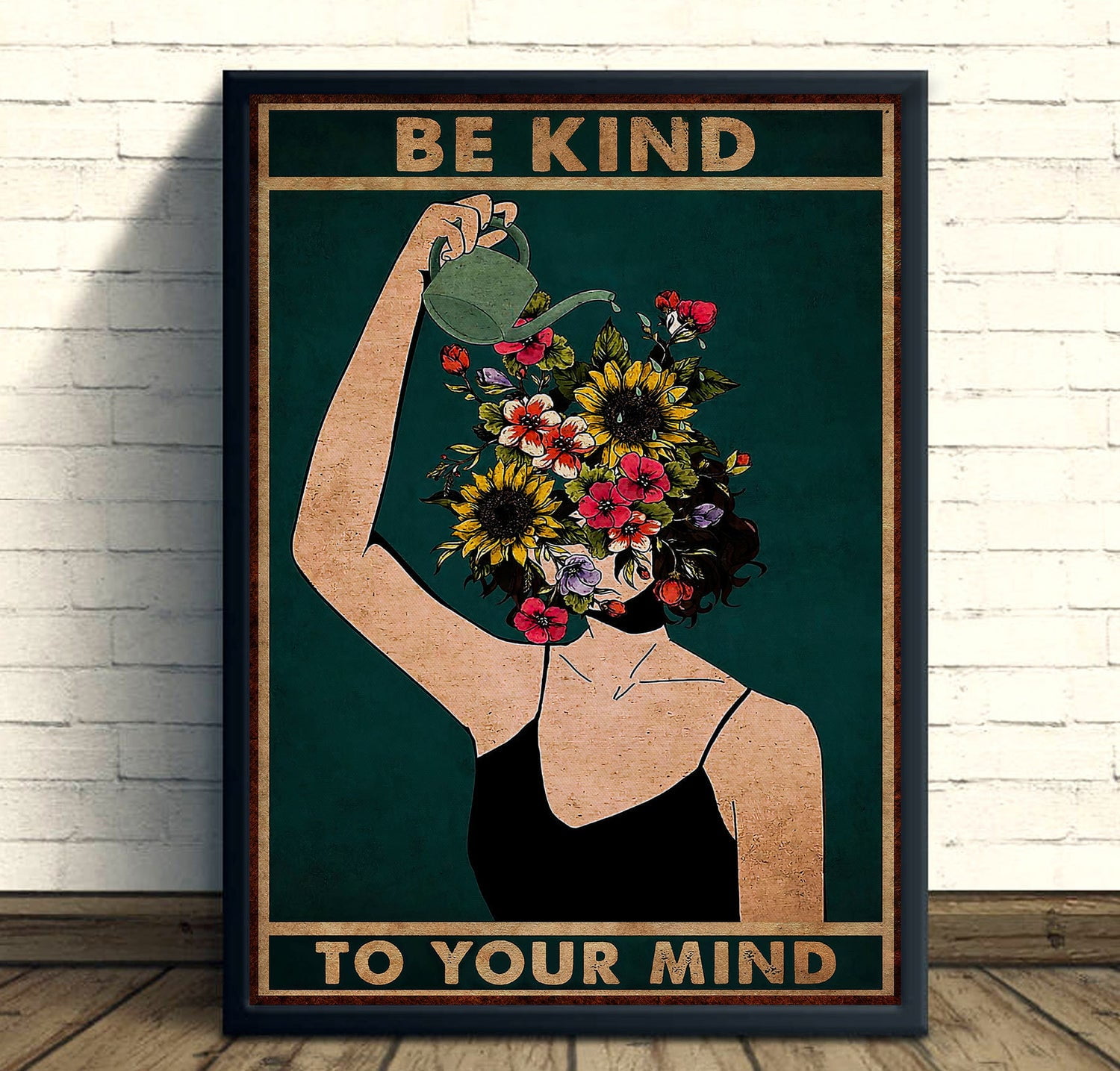 Be Kind To Your Mind Poster Mental Health Wall Art Mental Poster Be ...