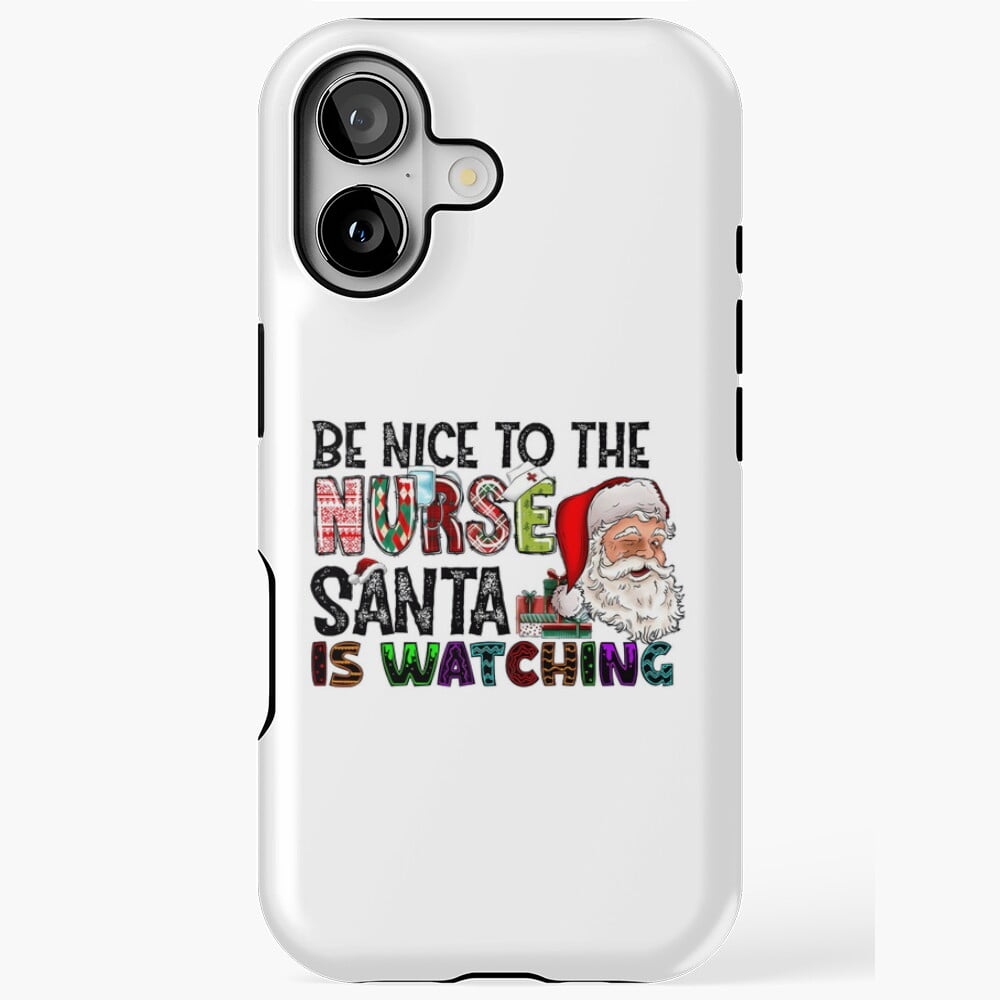 Kind Nurse Holiday Cheer Medical Humor iPhone 17 to 11 Pro Max ...
