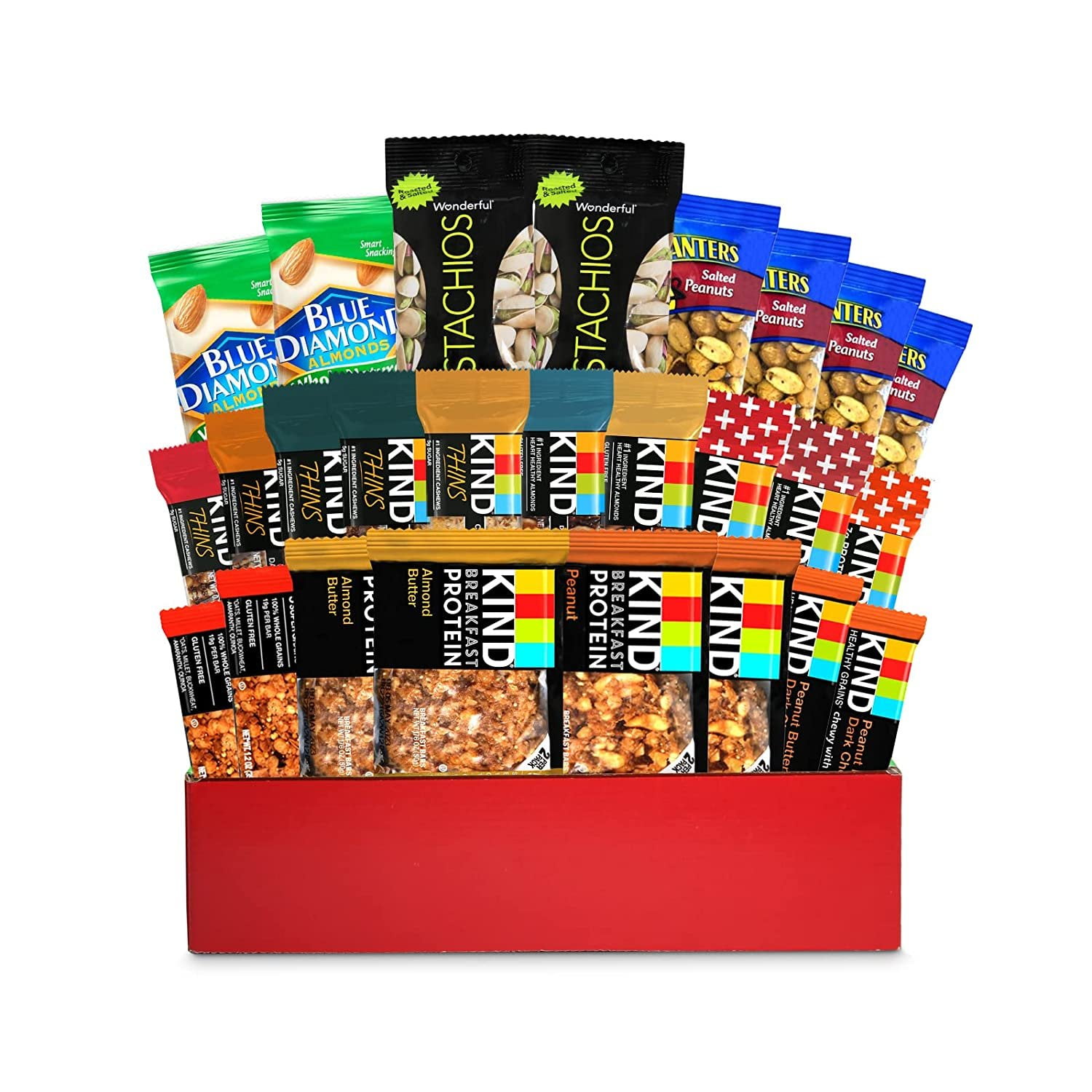 Kind And Nuts Deluxe Variety Snacks Care Pack 26-Count Healthy Snacks ...
