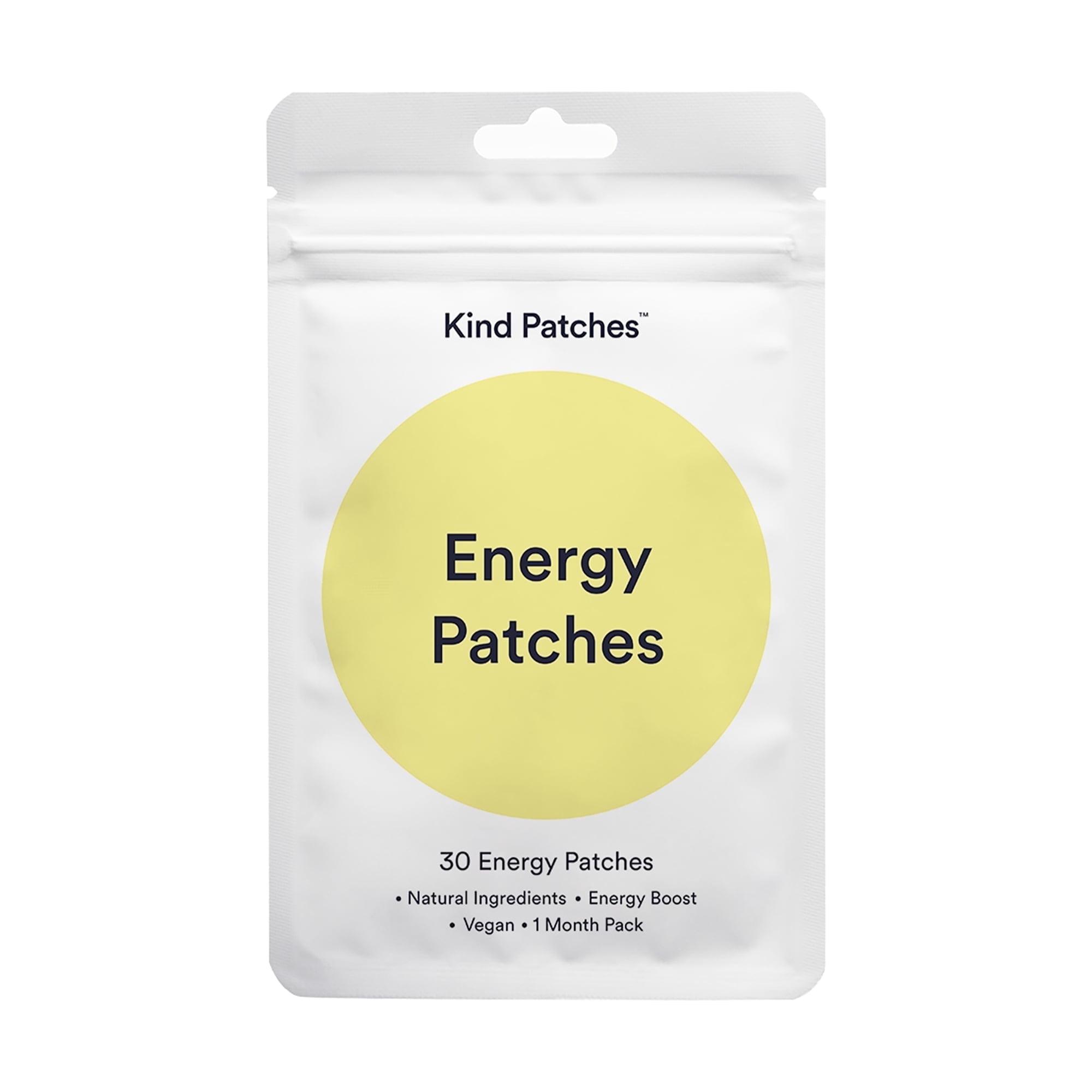 Kind Patches Energy Patches, 30 Count, Vitamins for Fatigue and ...