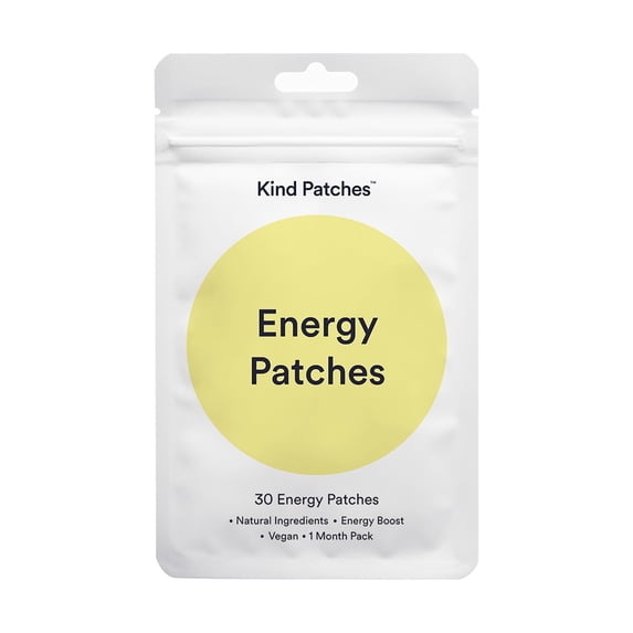 Kind Patches Energy Patches, 30 Count, Vitamins for Fatigue and ...