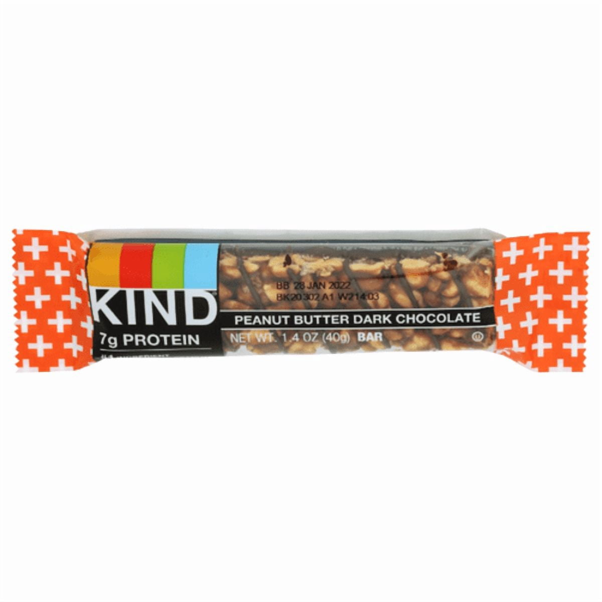 Kind Peanut Butter Dark Chocolate Plus Bar 1.4 oz - Pack of 3 - Walmart.com