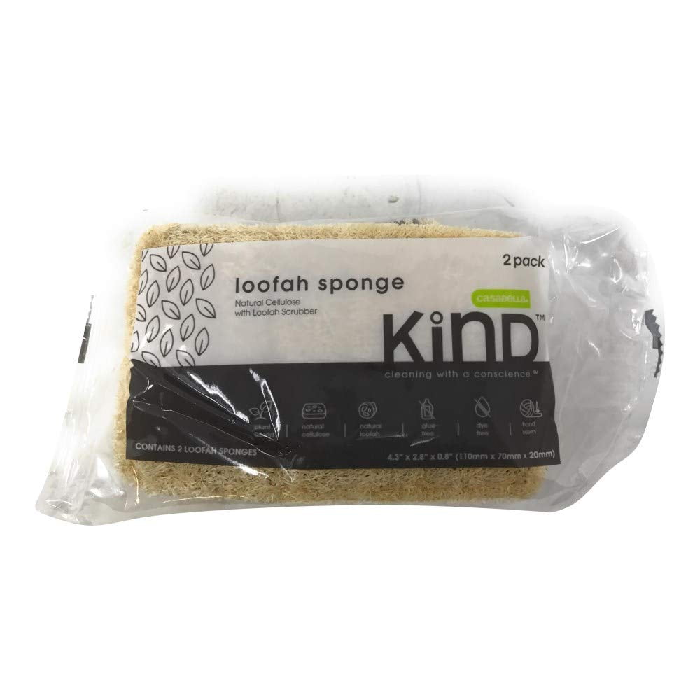 Kind Plant-Based Sponges Loofah - Pack Of 3. - Walmart.com