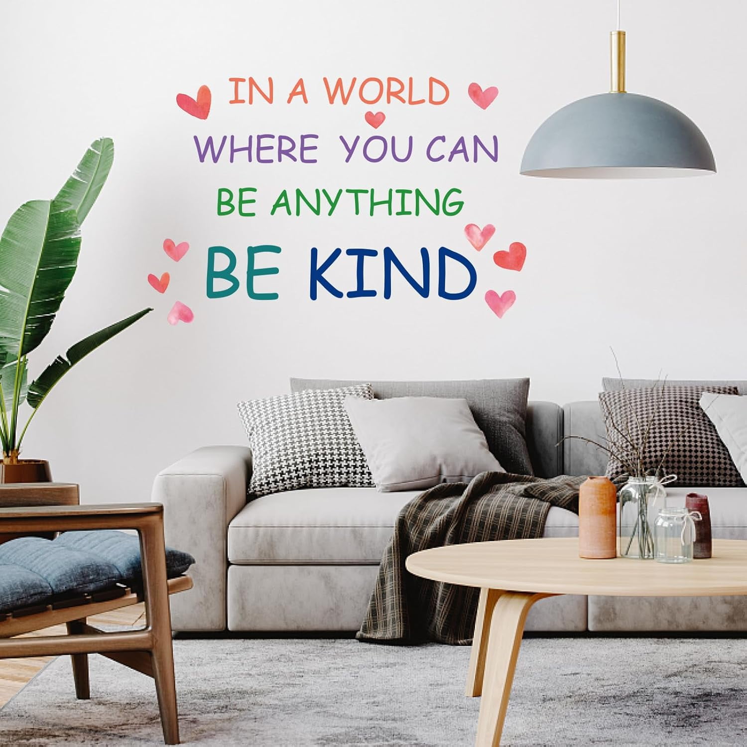 Be Kind Quote Wall Decal in A World Where You Can Be Anything Be Kind ...