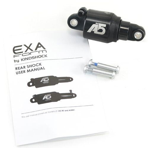 Kind Shock Kindshock KS A5-RE Solo Air Rear Shock 100 x 8mm,Black # ...