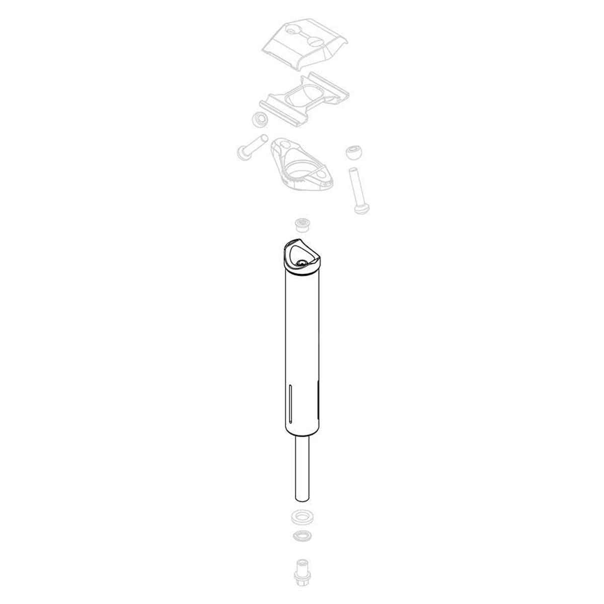 Kind Shock LEV CI Oil Pressure Stick, LEV Ci 65mm Only - Walmart.com