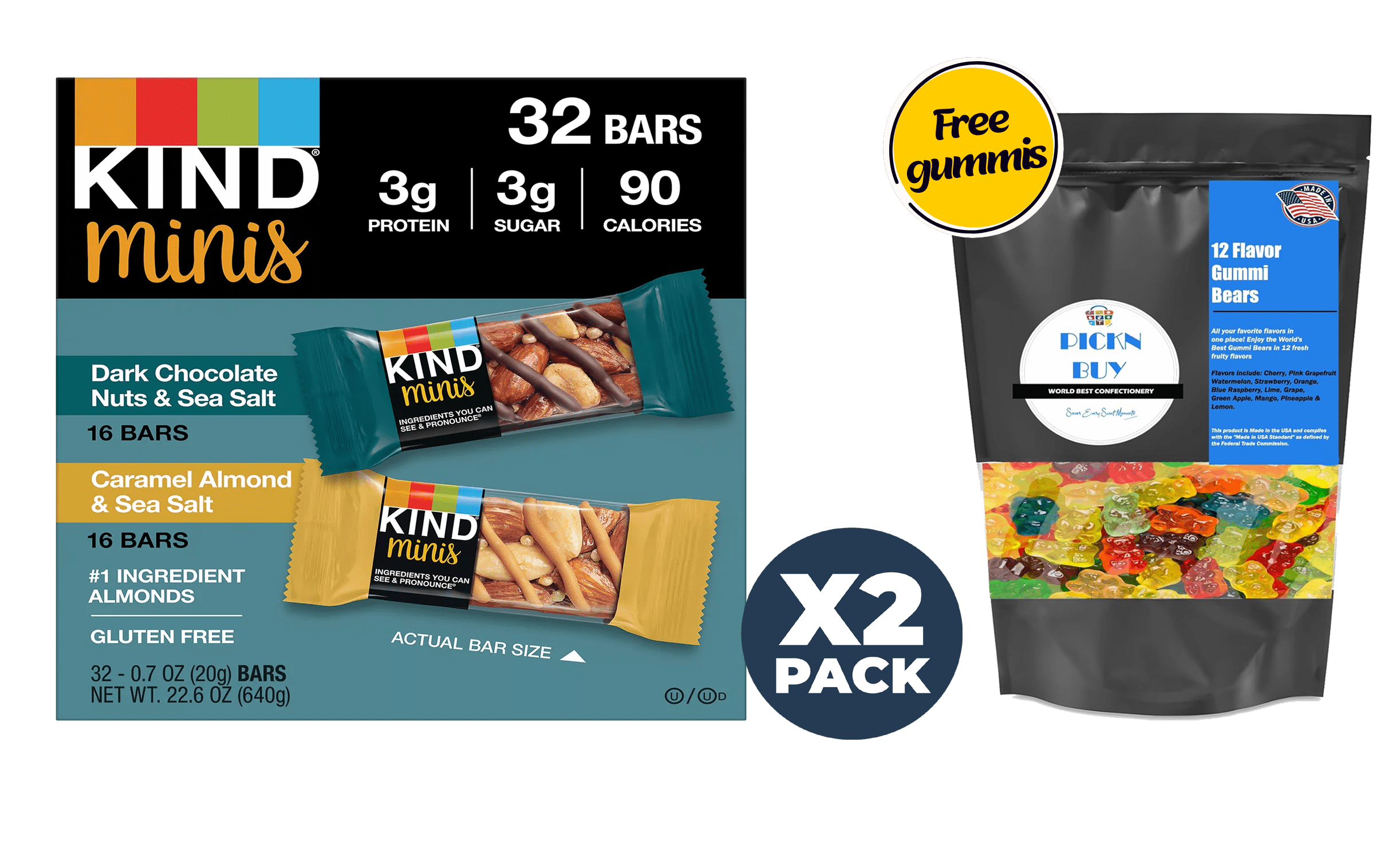 Kind Snacks Minis Variety Pack. - Walmart.com