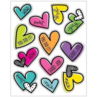 Carson Dellosa Education We Belong Motivators Shape Stickers, 72 Per ...