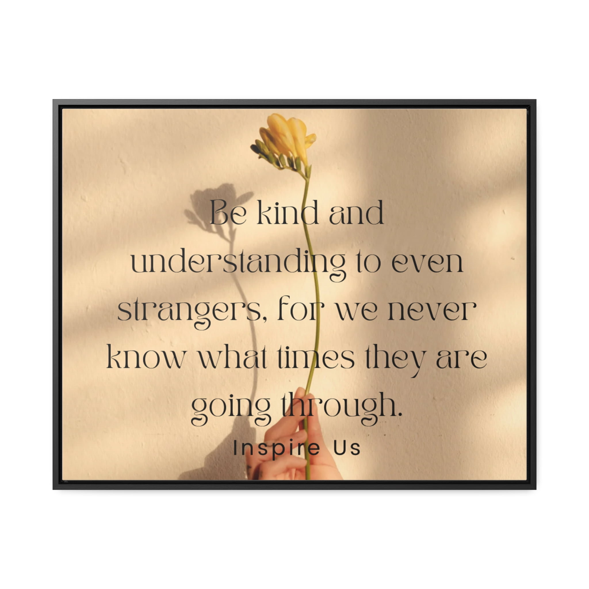 Kind and Understand Gallery Canvas Wraps, Horizontal Frame - Walmart.com