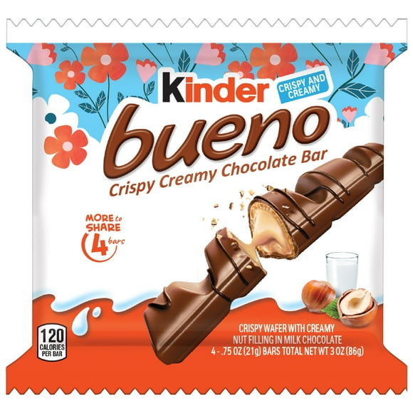Kinder Bueno Chocolate Bars in Candy Bars - Walmart.com