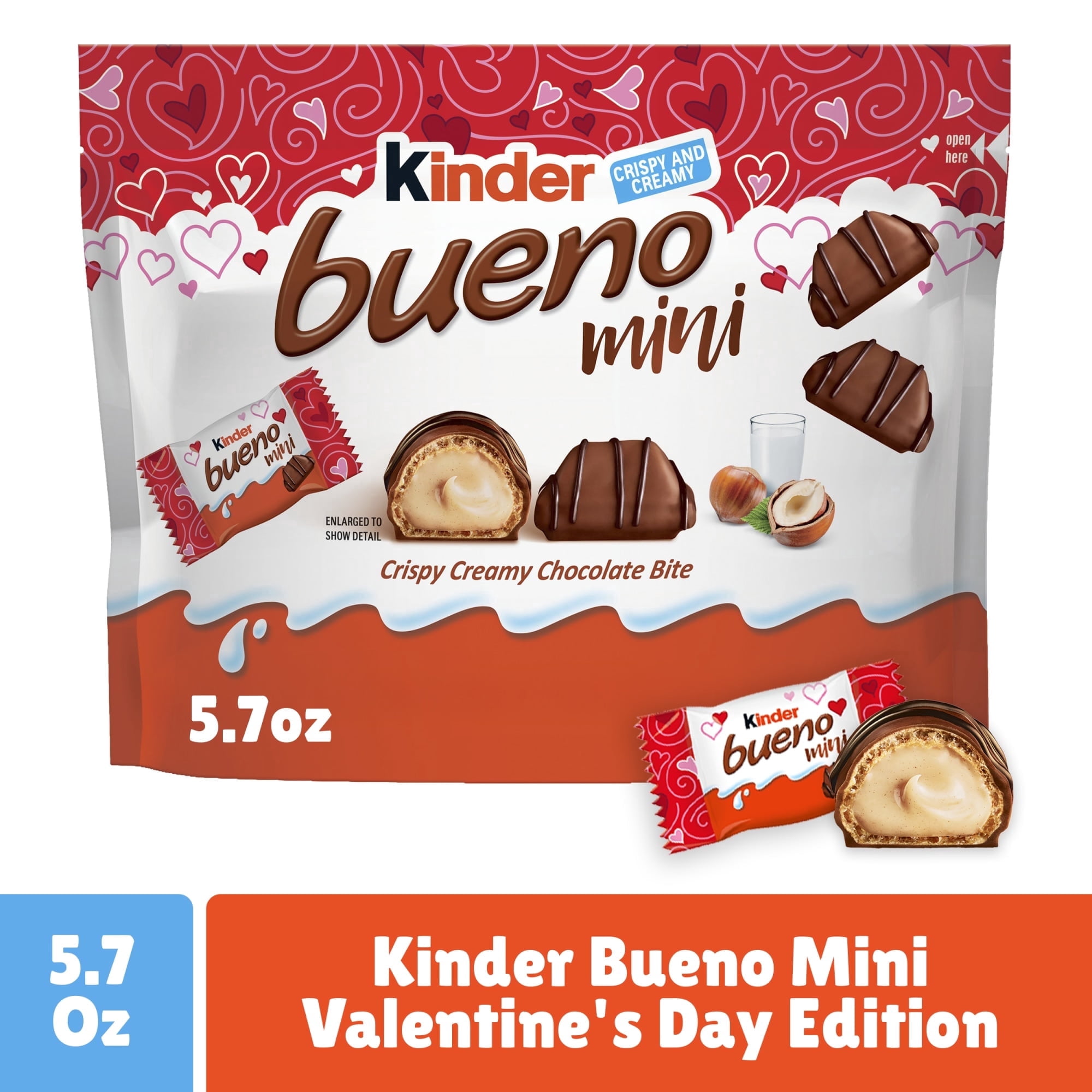 Kinder Bueno Mini Crispy Creamy Milk Chocolate Bites, Individually ...